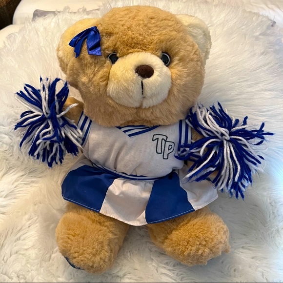 dandee | Toys | Vintage Dandee Teddy Bear Cheerleader Plush 5 Inches ...